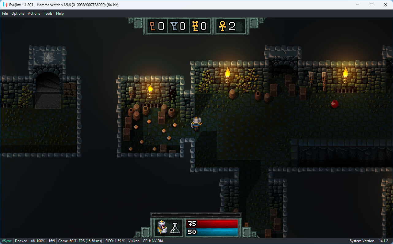 Hammerwatch - 01003B9007E86000 · Issue #752 · Ryujinx/Ryujinx-Games ...