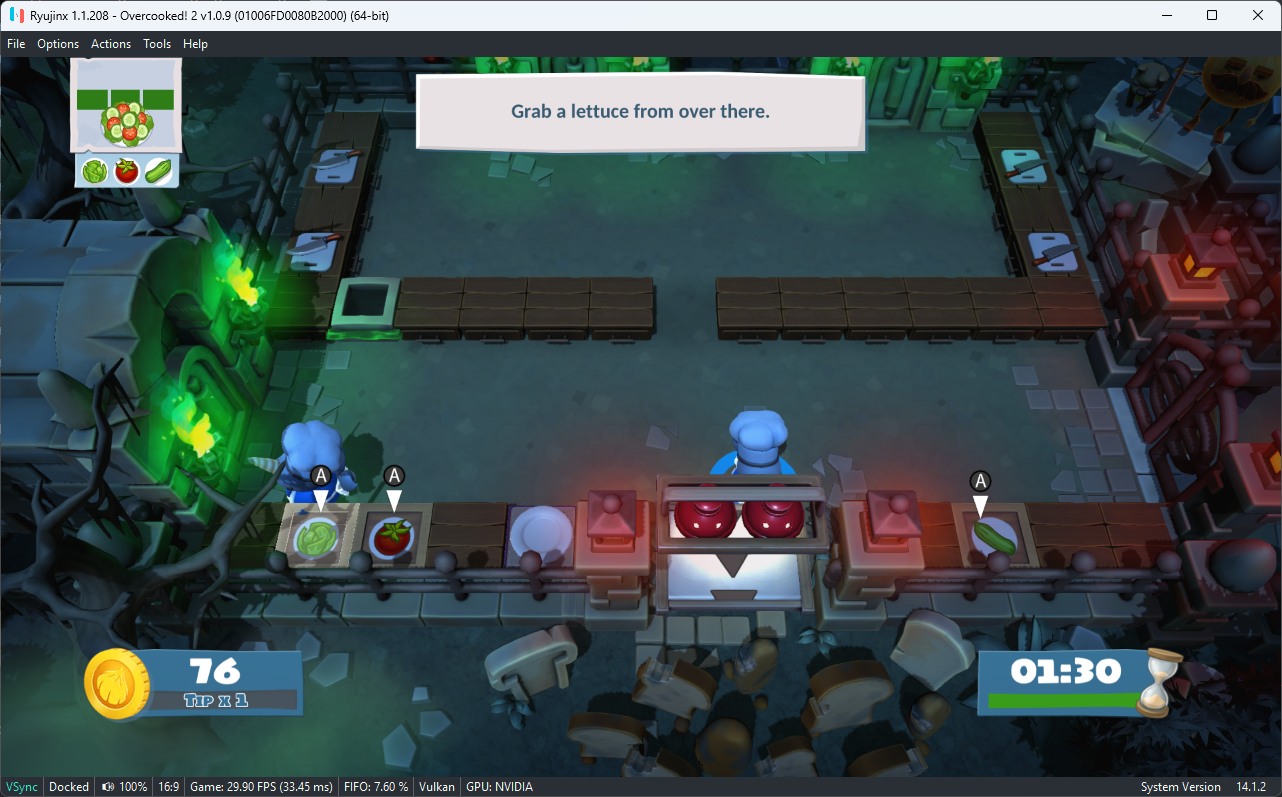 Ryujinx-Games-List Overcooked! 2 - 01006FD0080B2000