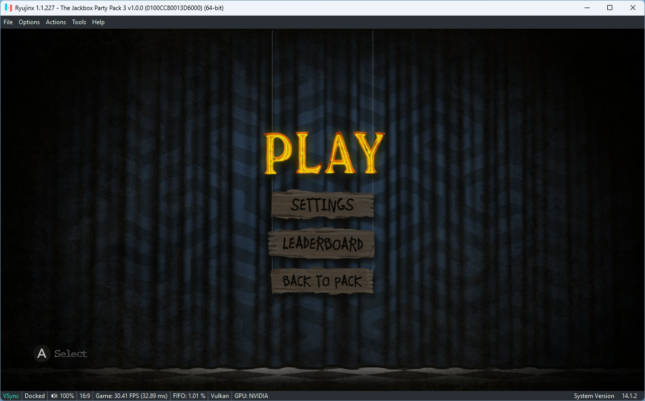 The Jackbox Party Pack 3 - 0100CC80013D6000 · Issue #1571 · Ryujinx/Ryujinx-Games-List · GitHub