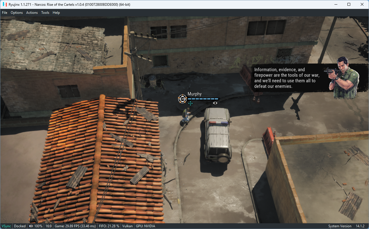 Narcos: Rise of the Cartels - 010072B00BDDE000 · Issue #2130 · Ryujinx/Ryujinx-Games-List · GitHub