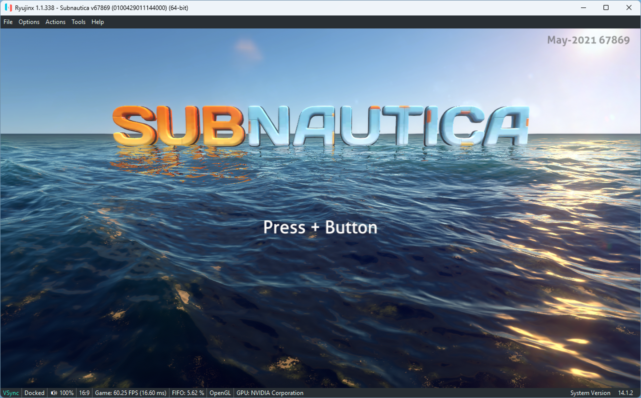 Subnautica - 0100429011144000 · Issue #4171 · Ryujinx/Ryujinx-Games-List · GitHub