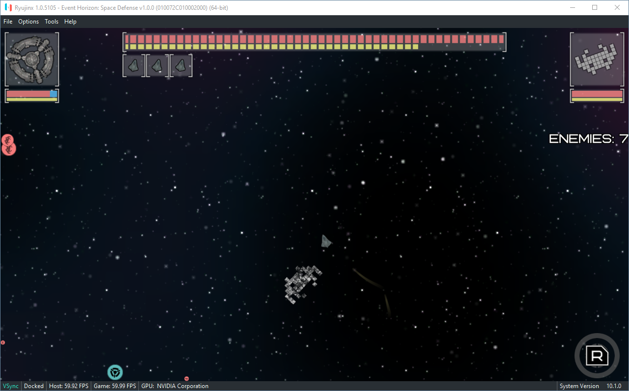 Event Horizon: Space Defense - 010072C010002000 · Issue #2209 · Ryujinx ...