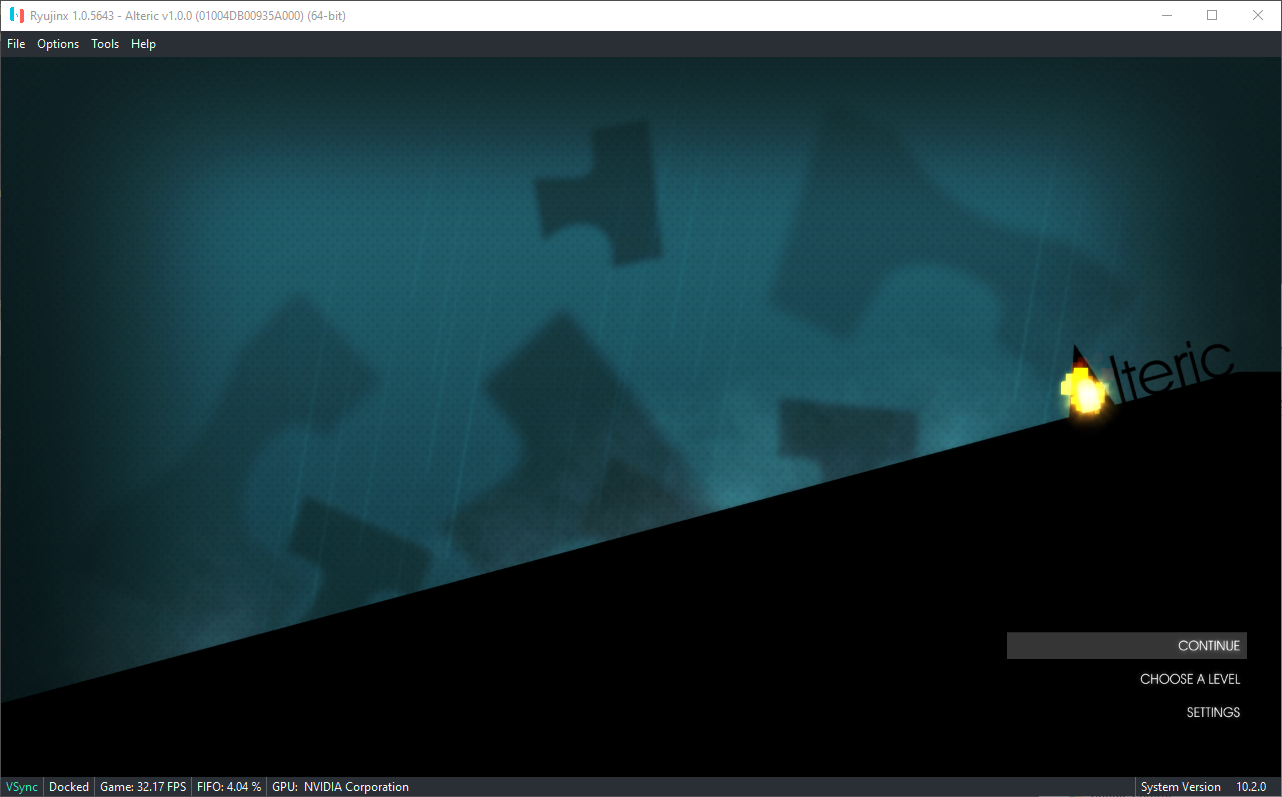 Alteric - 01004DB00935A000 · Issue #274 · Ryujinx/Ryujinx-Games-List ...