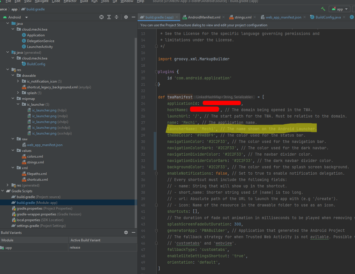 [BUG] Android launcherName is Chrome · Issue #4227 · pwa-builder/PWABuilder · GitHub