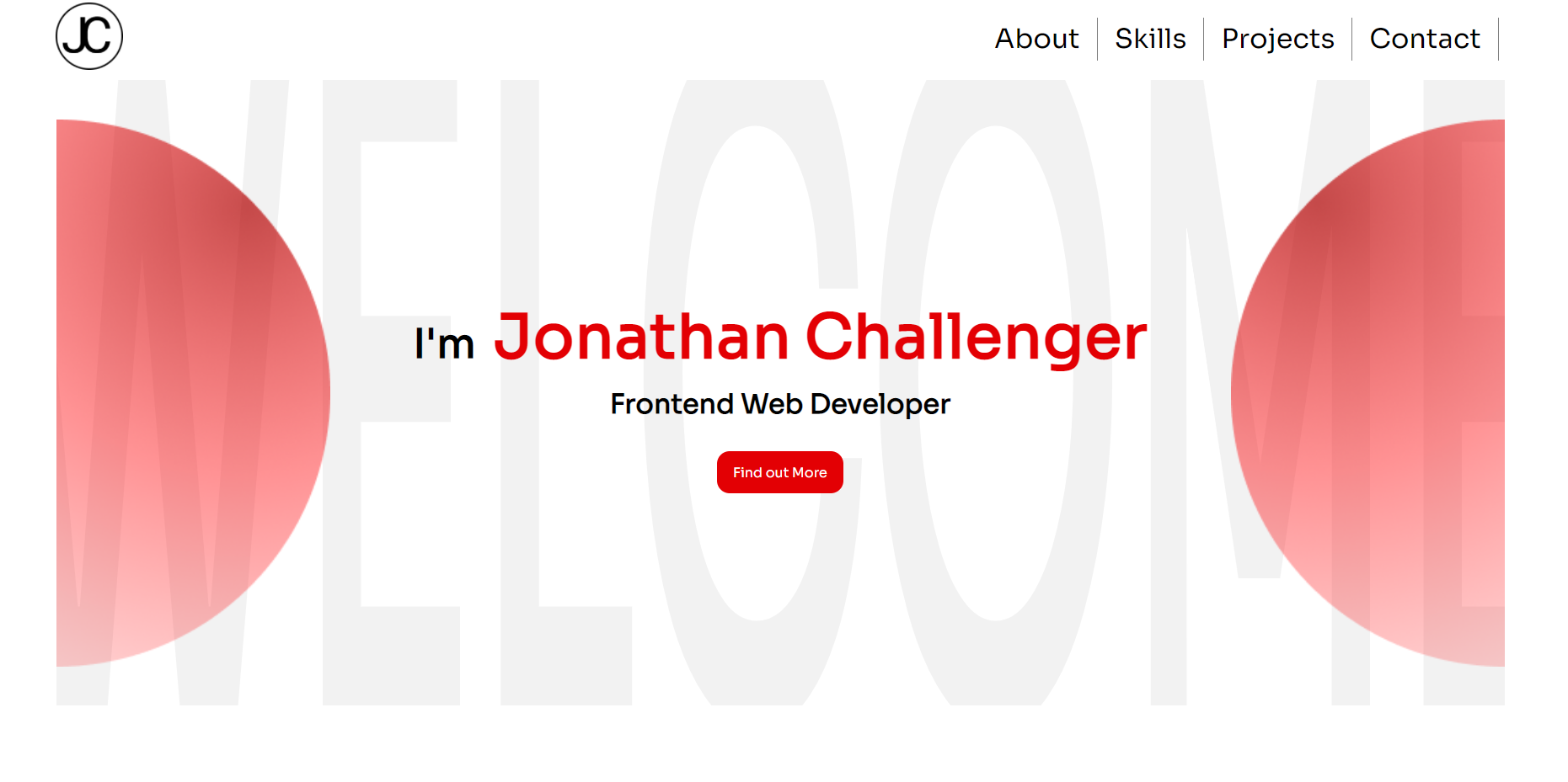 Github Jonathan Challenger Portfolio