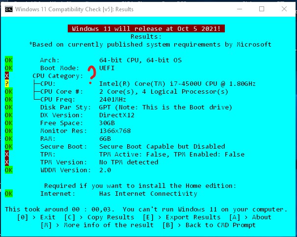[BUG] · Issue #4 · jbcarreon123/Win11CompChk · GitHub
