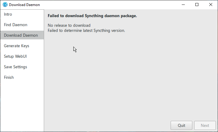 Daemon not downloading. Windows 10 · Issue #561 · kozec/syncthing-gtk · GitHub