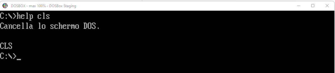 DOS command help messages · Issue #1660 · dosbox-staging/dosbox-staging ...