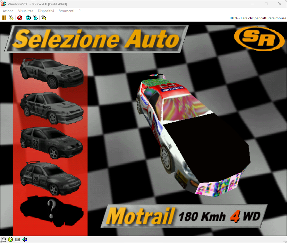 3dfx Voodoo 1 + Dos6.22 + Screamer Rally · Issue #1575 · 86Box/86Box · GitHub