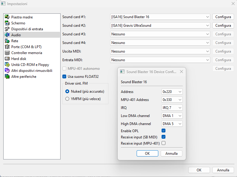 Gravis Ultrasound midi playback doesn't work from commit c30d5d9 ...