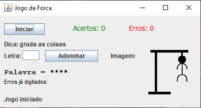 GitHub - John-Fry/Jogo-da-Forca-em-Java: Projeto desenvolvido em Java para disciplina de POO ...