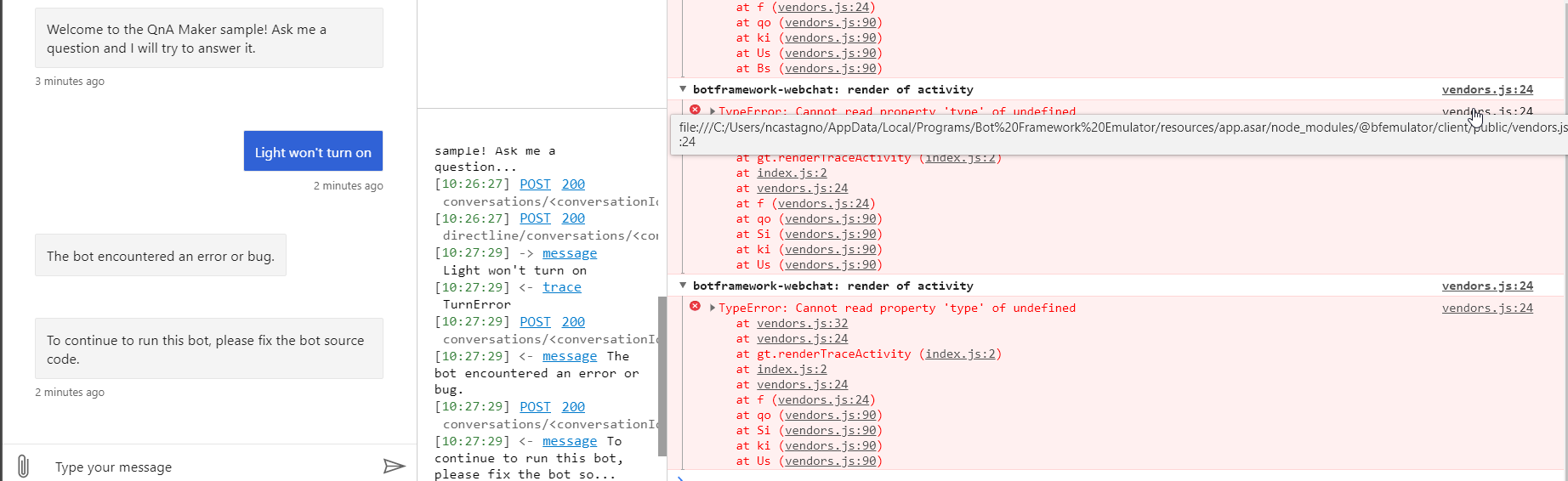 TypeError: “xxx” is not a legal HTTP header value · Issue #3477 · microsoft/BotBuilder-Samples ...