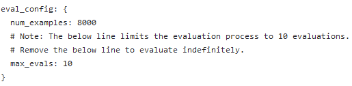 Best Value For Evaluation Steps In Config File · Issue 10698 · Tensorflowmodels · Github 6037