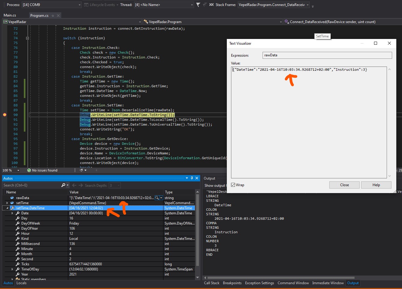 Json serialization DateTime error · Issue #1005 · ghi-electronics/TinyCLR-Libraries · GitHub