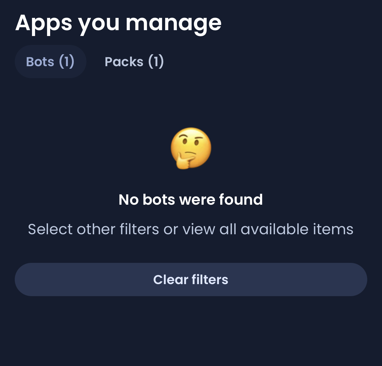 [bug] Apps Manage · Issue #194 · discordlist-gg/beta-issues · GitHub