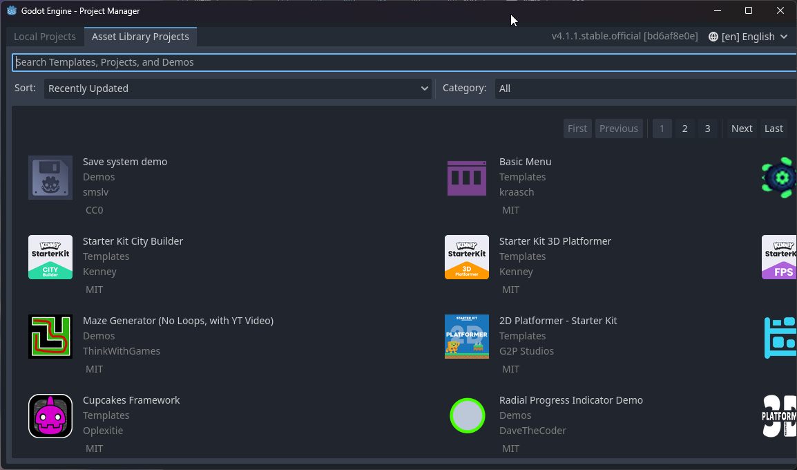 Asset Library causes Project Manager UI to extend beyond visible window · Issue #82761 ...