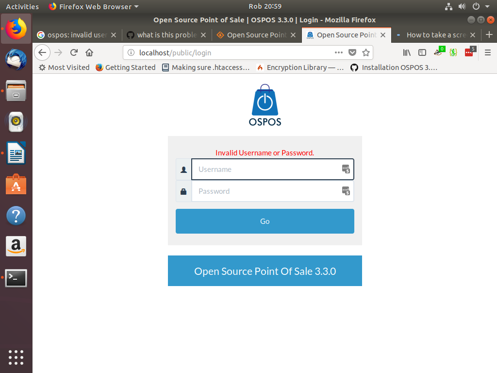 Intallation Error: 'wget' step error · Issue #2056 · opensourcepos/opensourcepos · GitHub