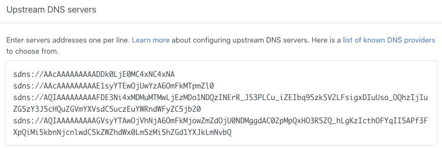 [Beta] Unable to resize upstream DNS servers input box · Issue #2189 · AdguardTeam/AdGuardHome ...