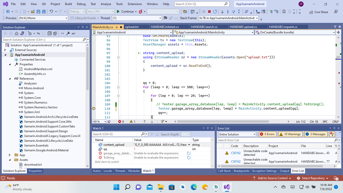OS not working for C# Xamarin Android · Issue #6793 · dotnet/android · GitHub