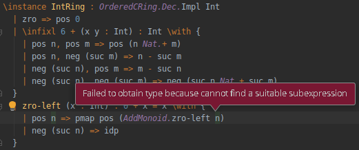 Subexpr for coclause functions · Issue #169 · JetBrains/intellij-arend · GitHub