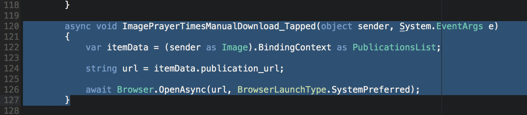 Error using Browser.OpenAsync · Issue #439 · xamarin/Essentials · GitHub