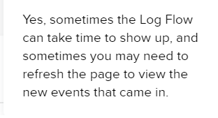 LogFlow is not Realtime! · Issue #828 · microsoft/appcenter · GitHub