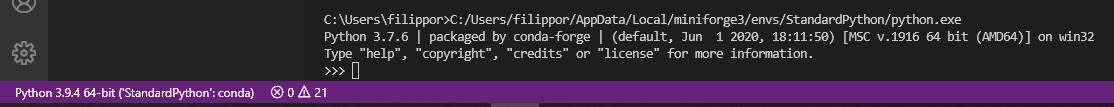 Wrong Python Version In Environment Import Numpy C Extensions Failed · Issue 16443