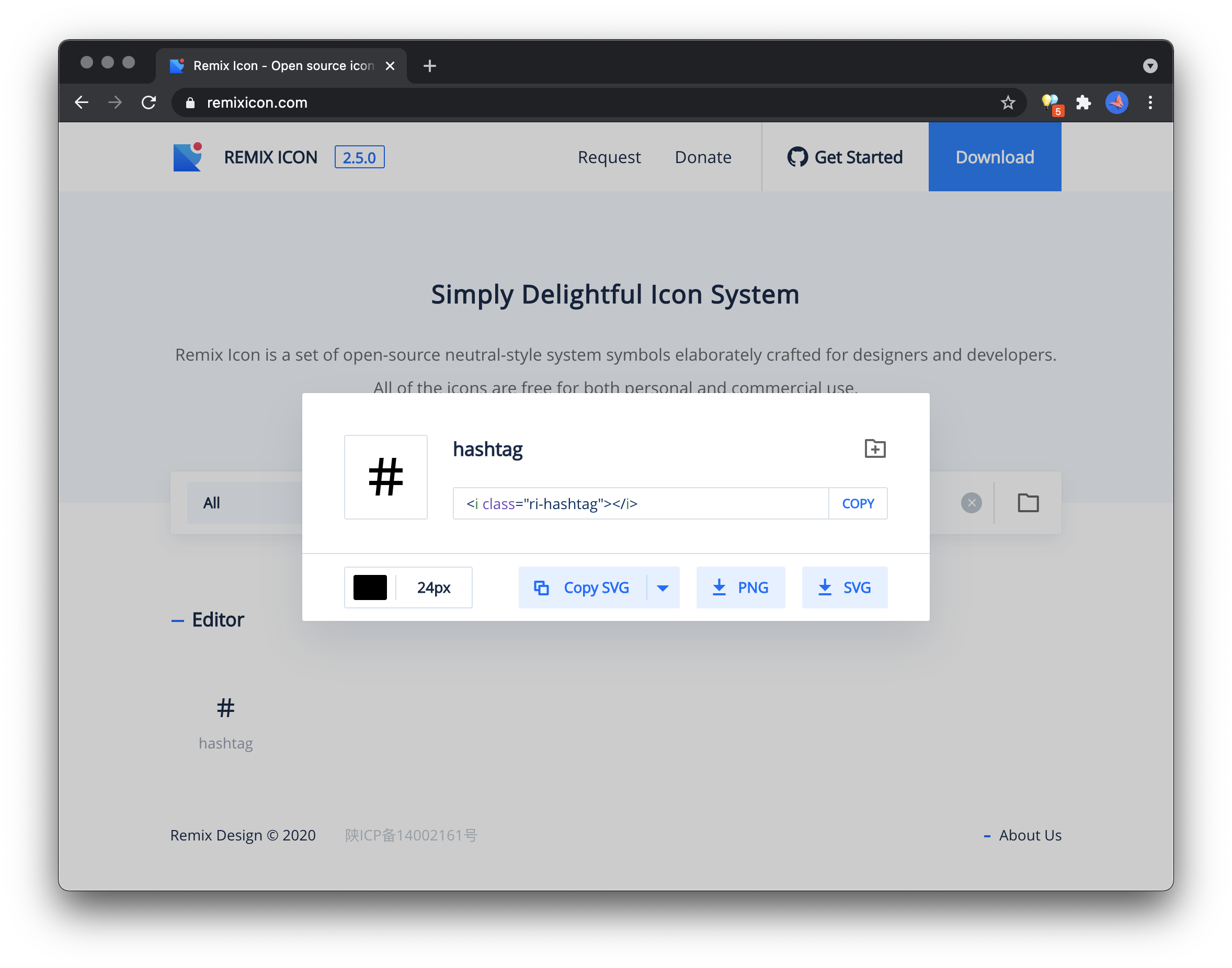 remix-line icon pack does not contain the hashtag icon · Issue #1717 ...