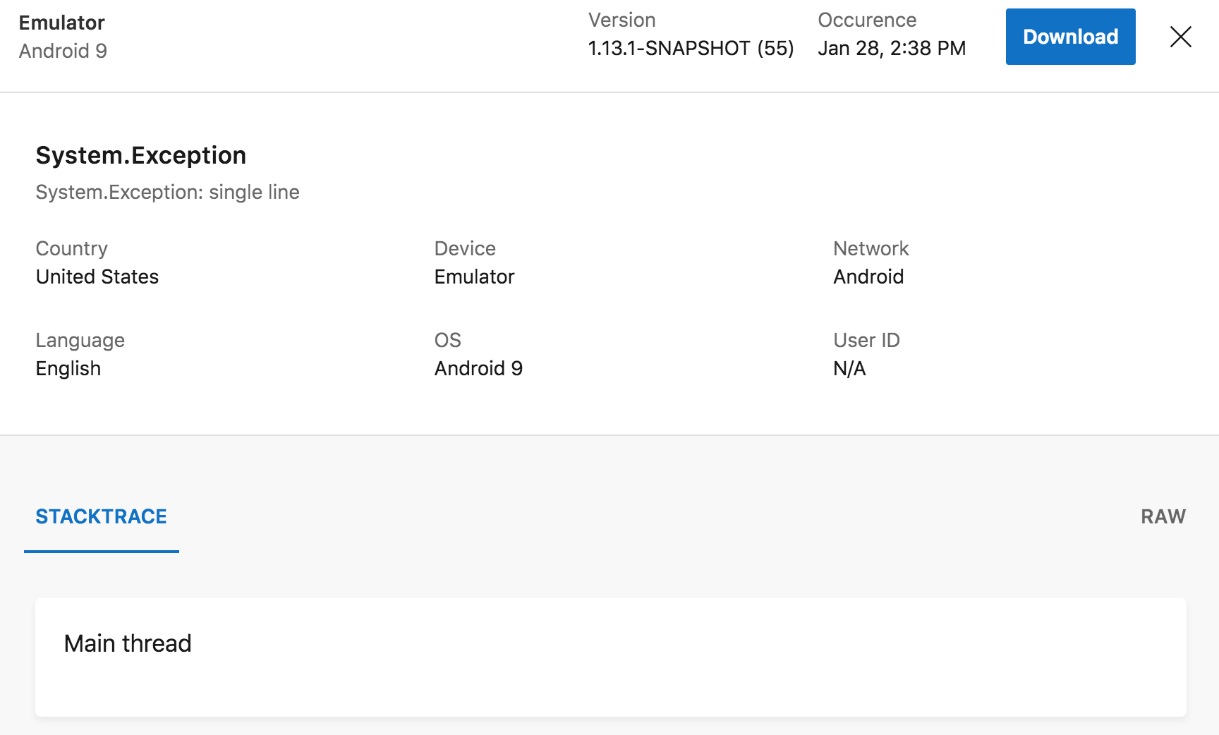 Crashes: Support TrackError with string instead of exception · Issue ...
