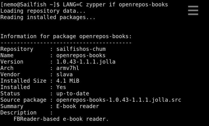Better listing of available/installed packages · Issue #6 · sailfishos-chum/sailfishos-chum-gui ...