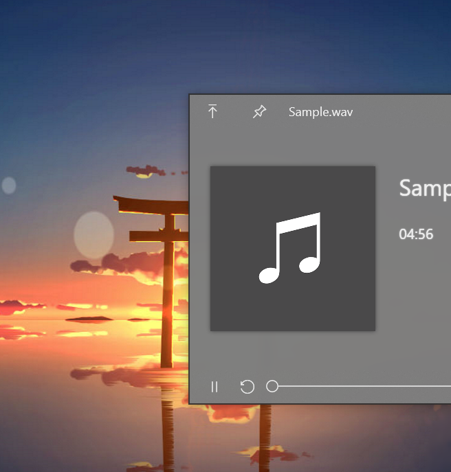 Lose of transparency background effect on some cases like music preview ...