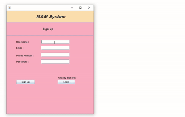 GitHub - wafiyR/food-ordering-system: Desktop application on Food ...