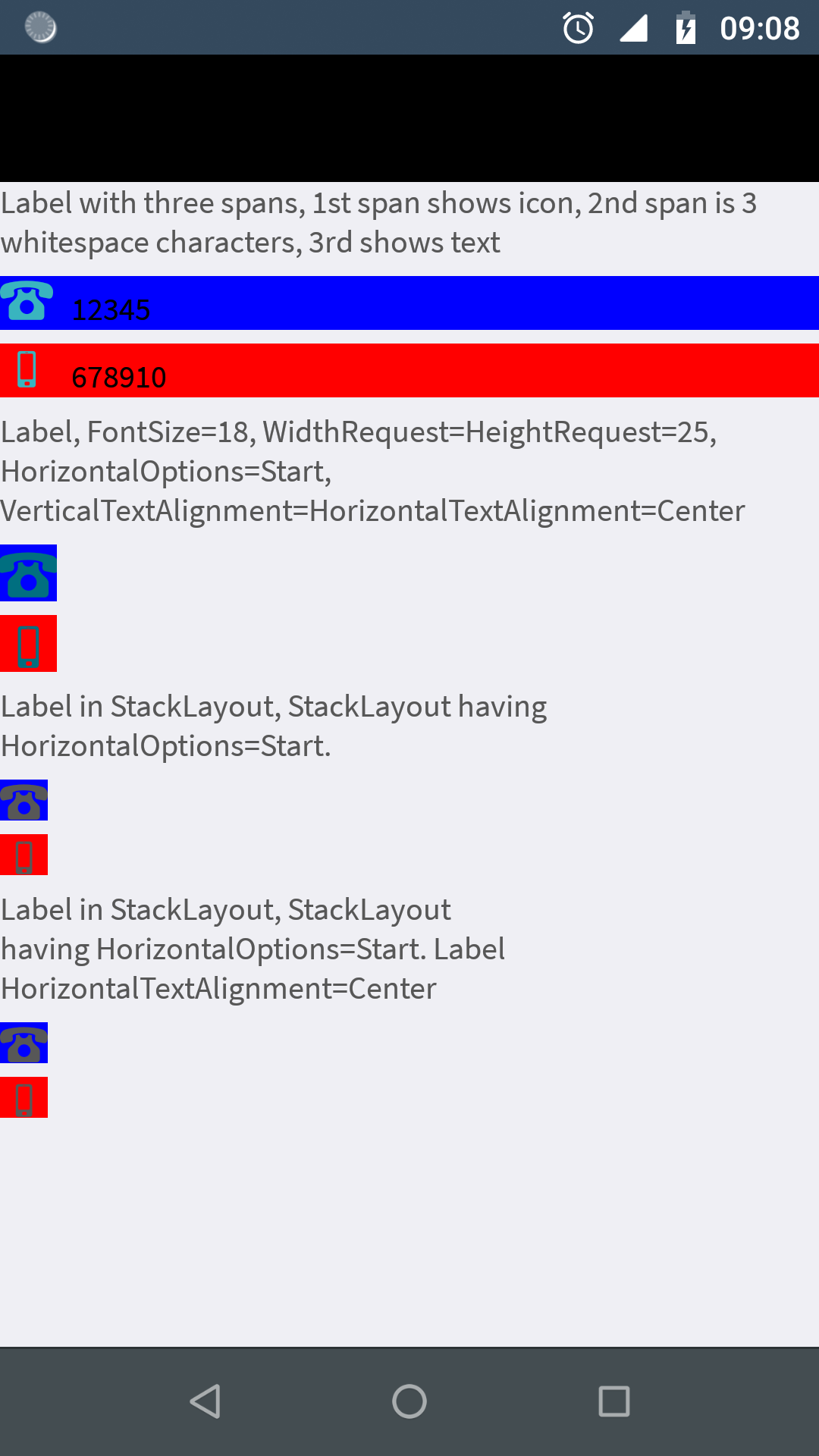 [Bug] [UWP] FontIcons are not aligned correctly · Issue #8606 · xamarin/Xamarin.Forms · GitHub