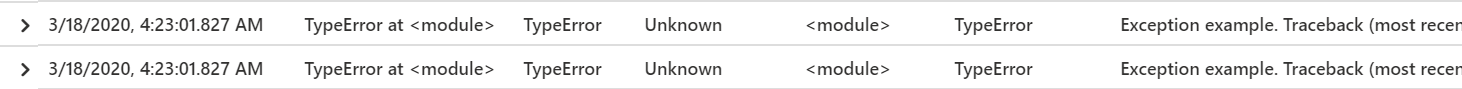 Multiple Log Entry In Appinsight · Issue 870 · Census Instrumentationopencensus Python · Github