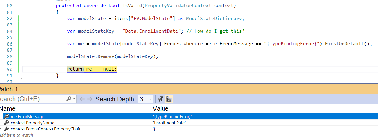 Using Iactioncontextvalidatorinterceptor To Examineprocess Fv And Mvc Errors · Issue 1615