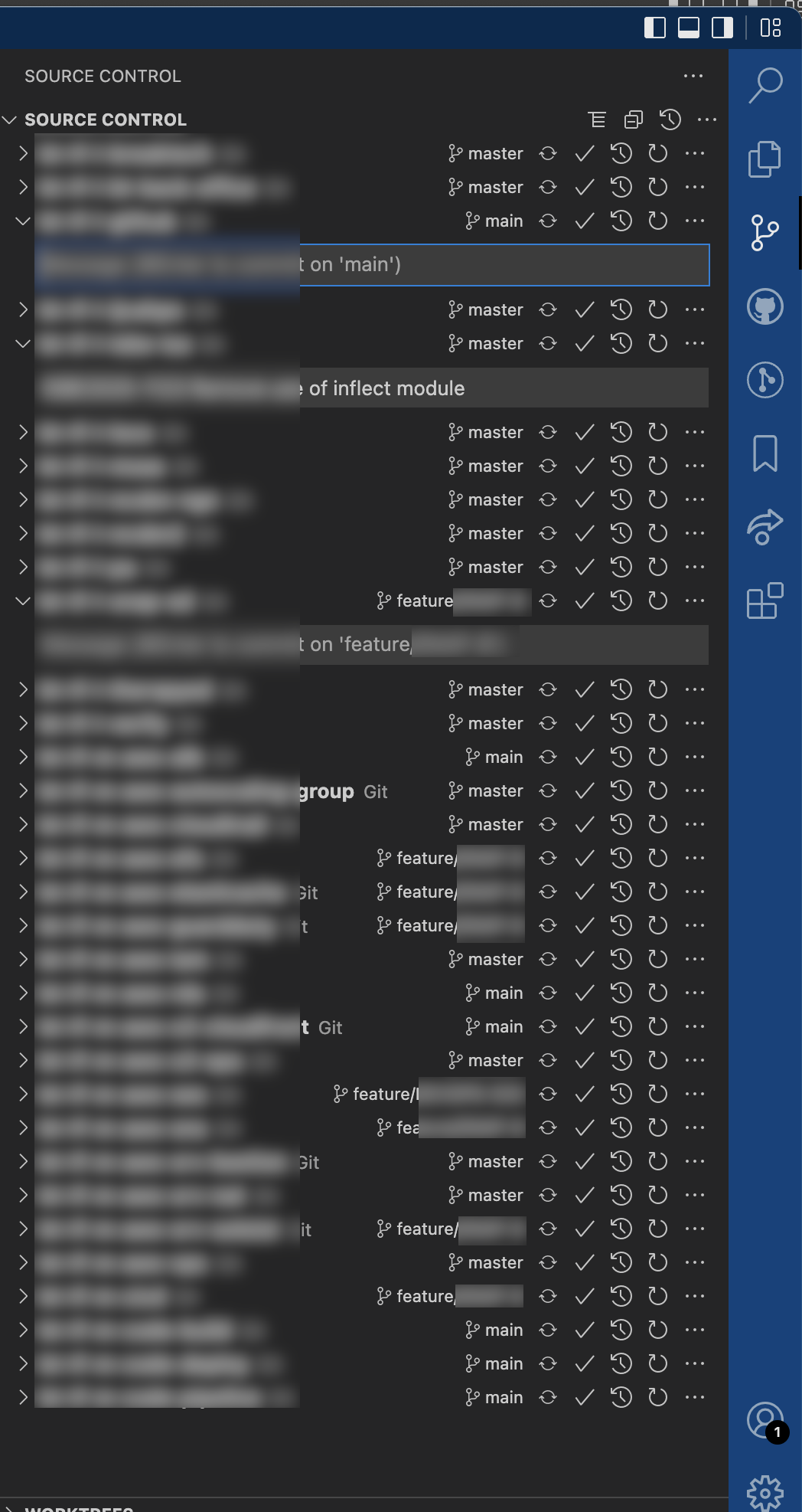 Create PR icon dissapears from Source Control view · Issue #3410 ...