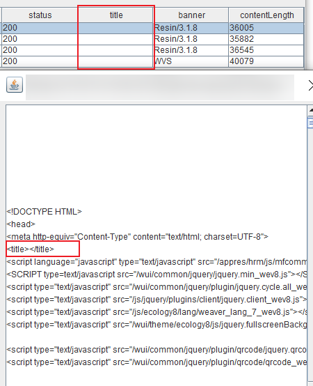 大佬好，当我使用泛微oa的资产进行批量请求时，无论我是否勾选302，都不会扫描出title，这是为什么呢 · Issue #7 · ScriptKid-Beta/WebBatchRequest ...