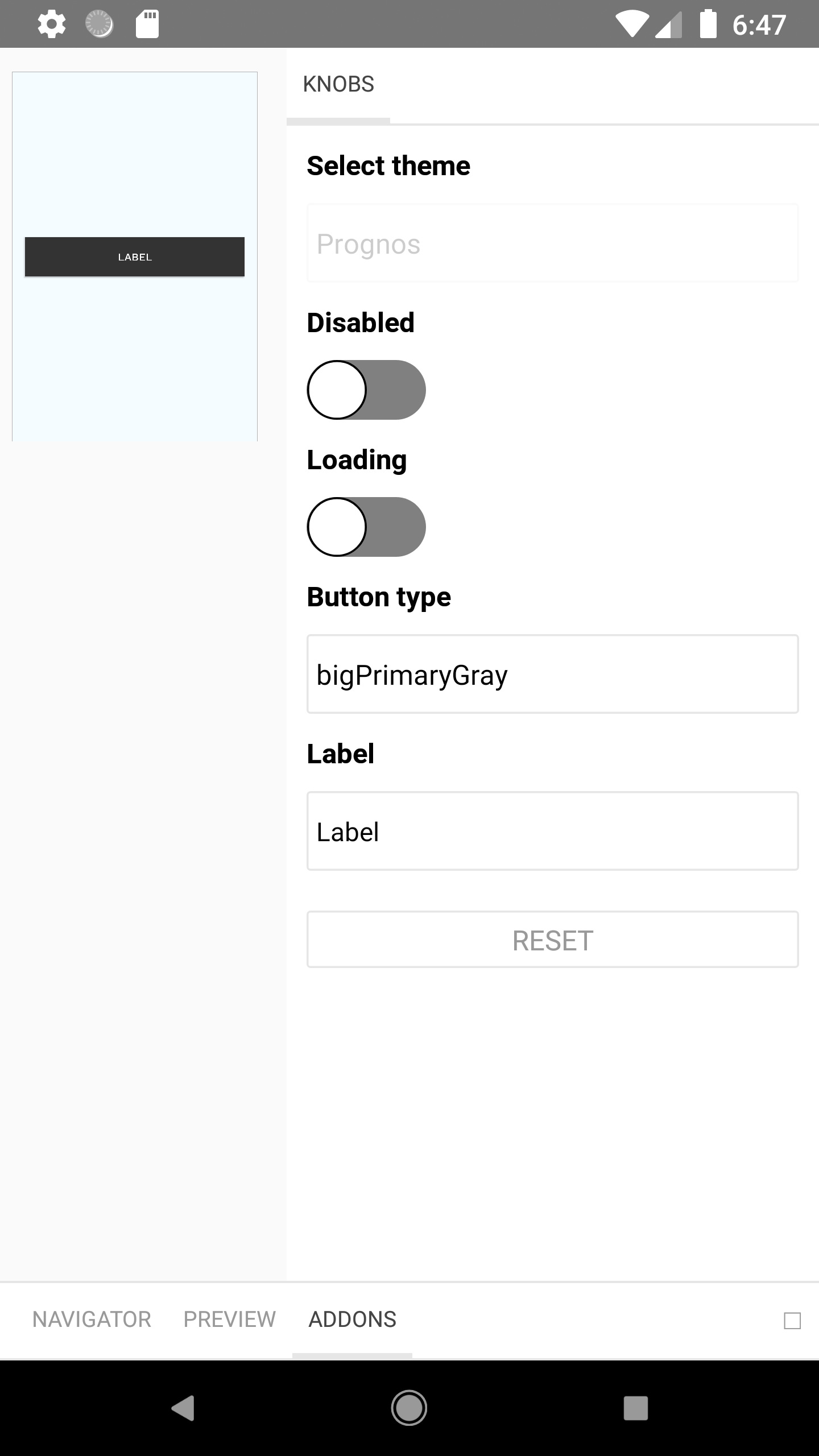 Knobs Select not working on React Native Android · Issue #62 · storybookjs/react-native · GitHub