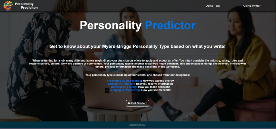 GitHub - SamSharma19/Personality-predicition-using-Twitter-posts: This ...