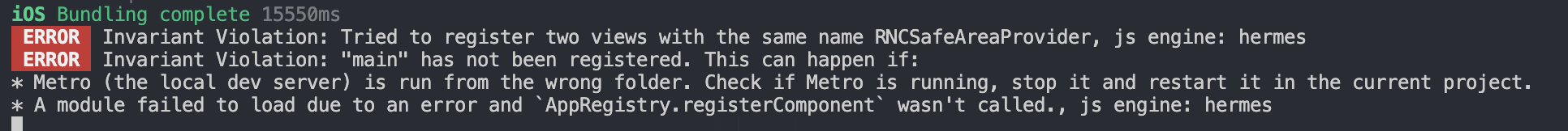Giftedchat react-native-safe-area-context breaks expo SDK 48 · Issue #2349 · FaridSafi/react ...