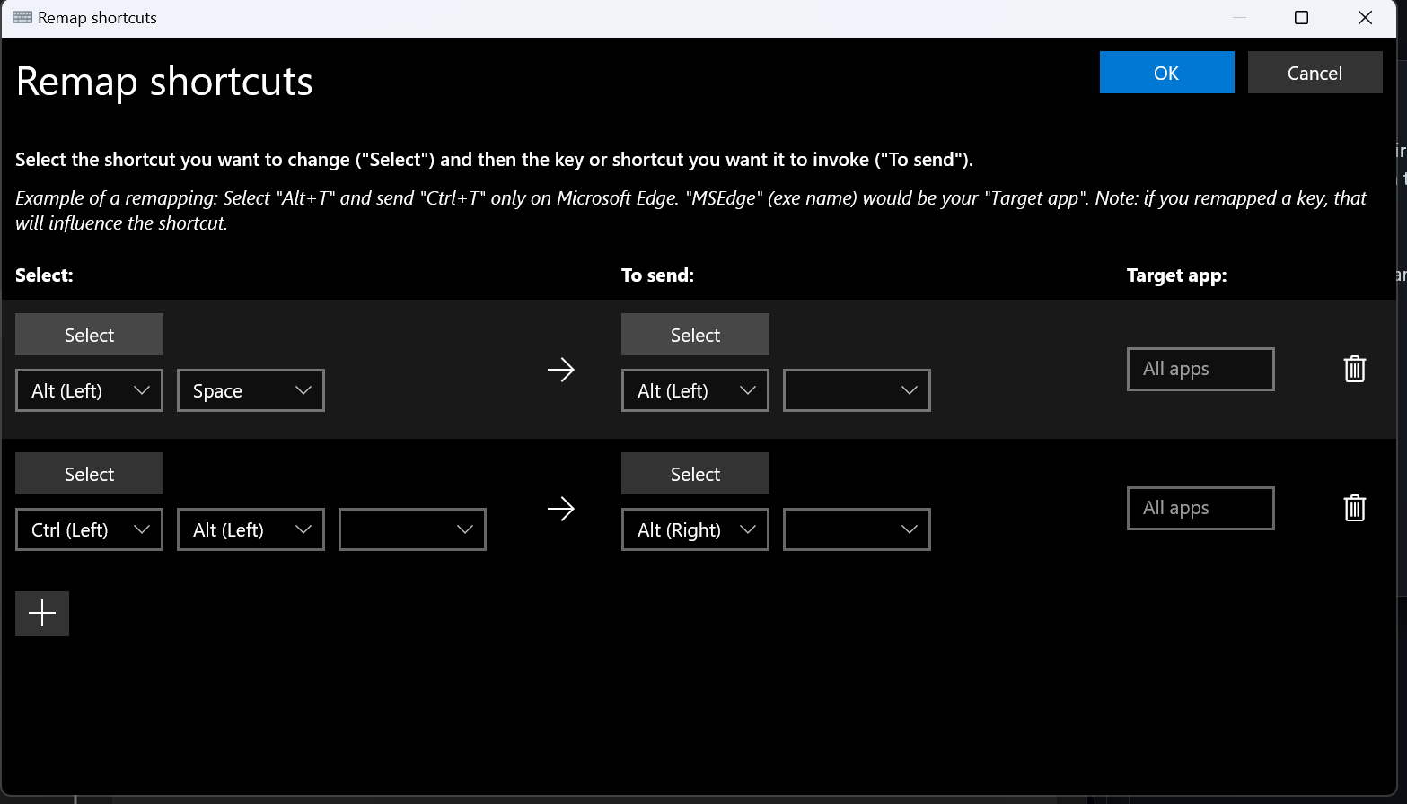 Cannot remap shortcut to alt right · Issue #28487 · microsoft/PowerToys · GitHub