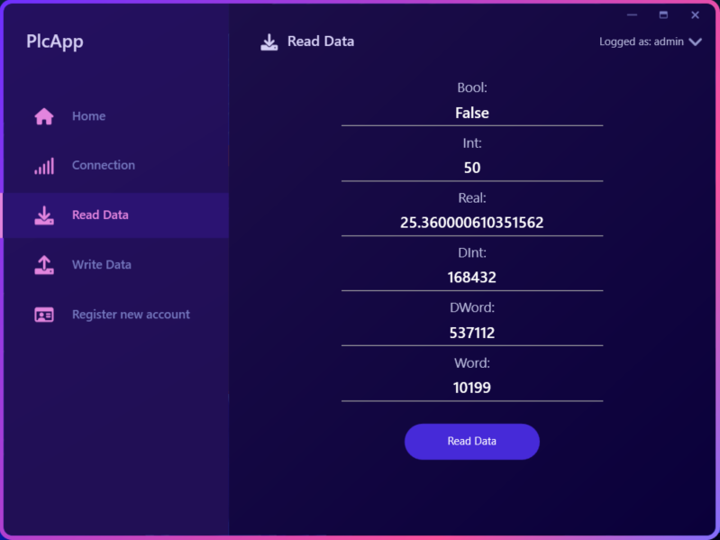 GitHub - zkuligowski/PLC-Management: .NET App to communicate with a ...