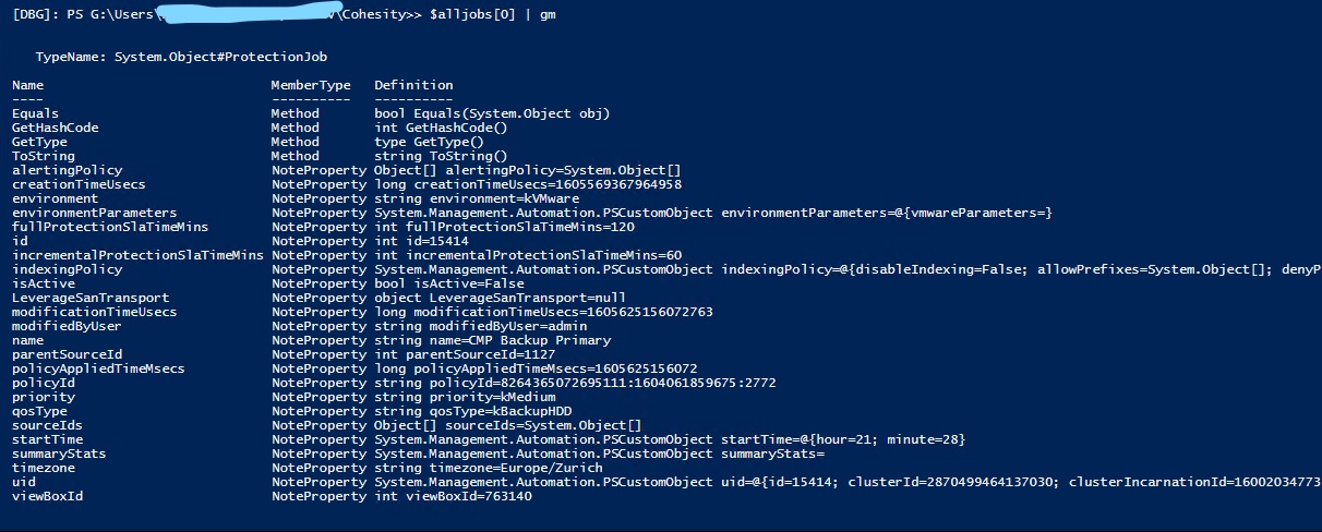 Strange behaviour with Get-CohesityProtectionJob objects · Issue #169 · cohesity/cohesity ...