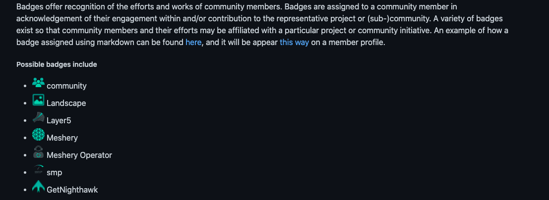 Upload the Patterns badge in CONTRIBUTING.md · Issue #2051 · layer5io/layer5 · GitHub