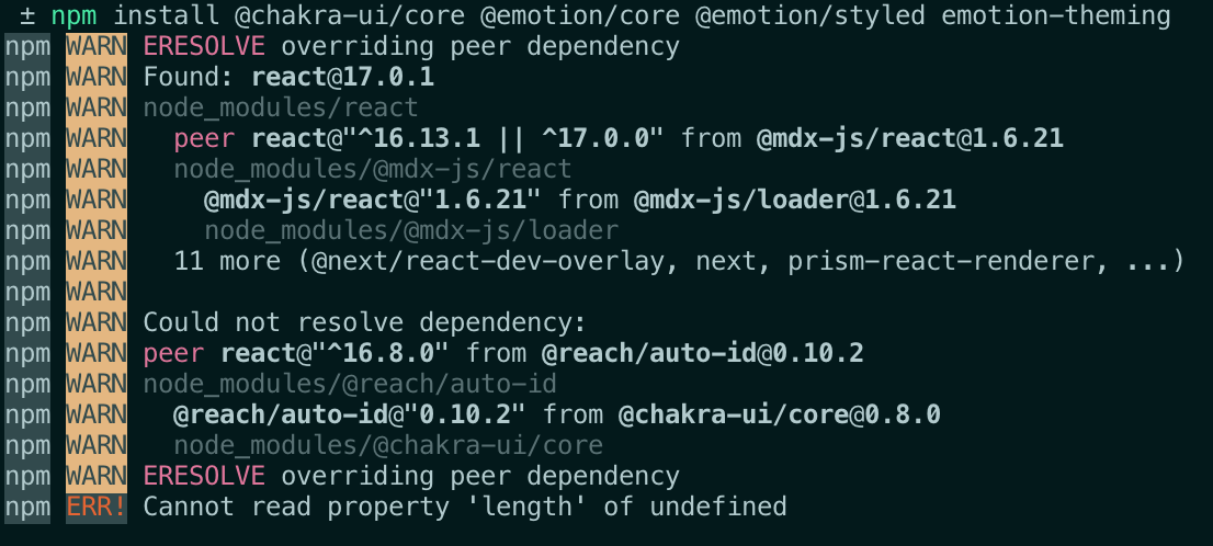 Yarn 2 (Plug n' Play) exposes dependency inconsistencies · Issue #1443 · chakra-ui/chakra-ui ...
