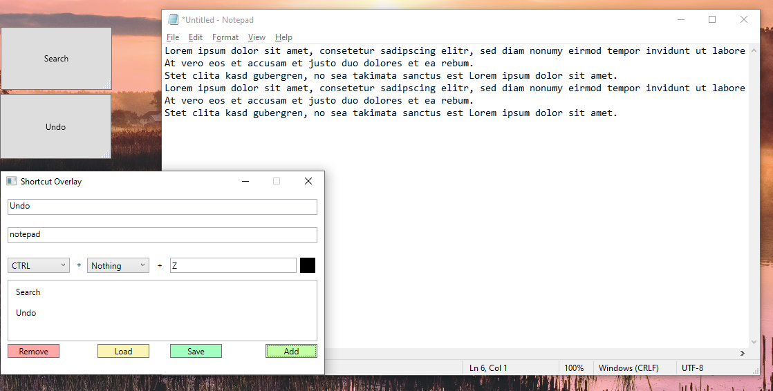 GitHub - veroiuxl/Shortcut-Overlay: Allows you to add fully customizable buttons to any ...
