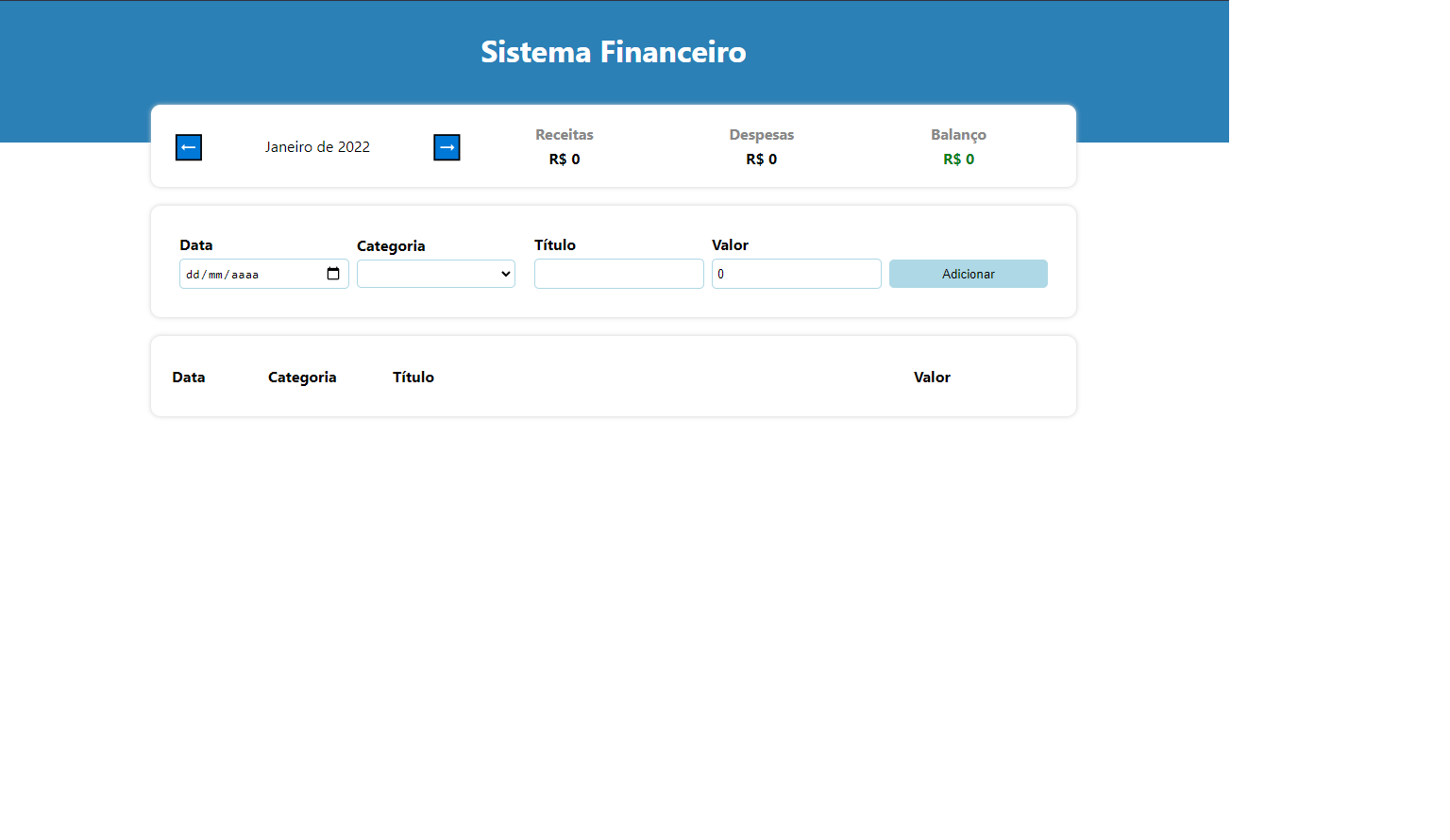 GitHub - frontendDieferson/expense-tracker: Aplicação web de controle ...