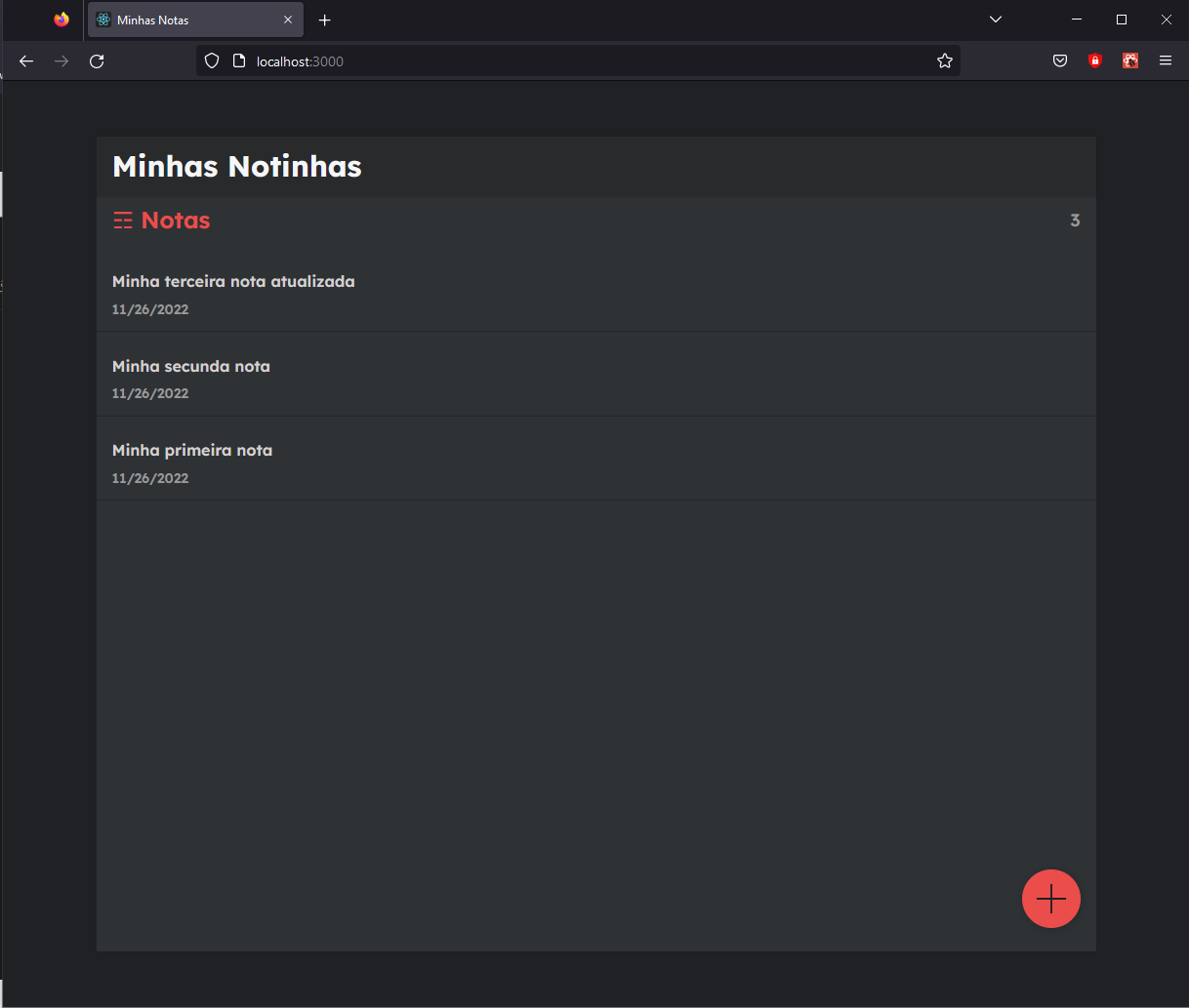 Github Frontenddiefersonnotesapp Aplicação De Notas Com Reactjs Fastapi E Haperdb