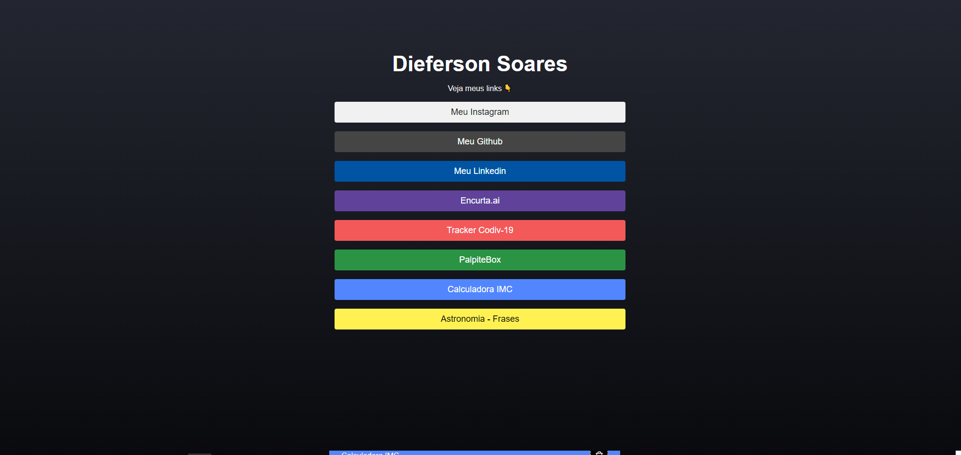 GitHub - frontendDieferson/sigmalinks: Projeto desenvolvido durante a semana Reactjs do Sujeito ...