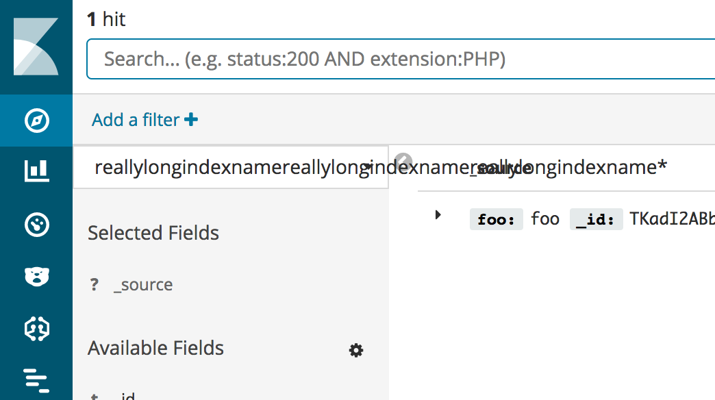 Index Name can overrun dropdown box area in Discover · Issue #15364 · elastic/kibana · GitHub